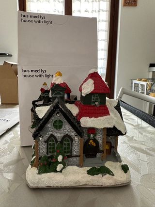 Casetta con luci led