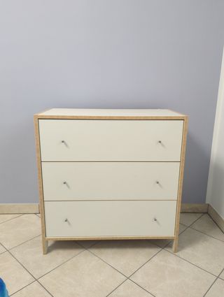 mobile cassettiera bianco