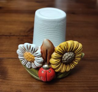 Porta bicchieri Capodimonte