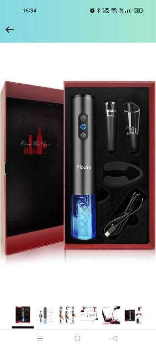 apribottiglie elettrico 