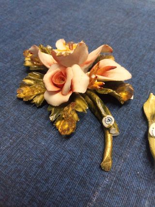 Fiori porcellana di Capodimonte 