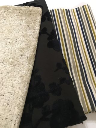 Scampoli tessuti da tappezzeria