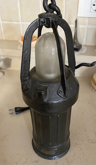Lampada da miniera 