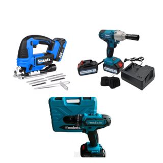 Set Avvitatore, Smerigliatrice, Seghetto altern