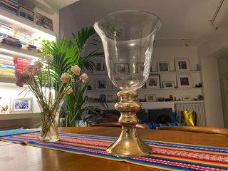 Vaso centrotavola coppa di pregio