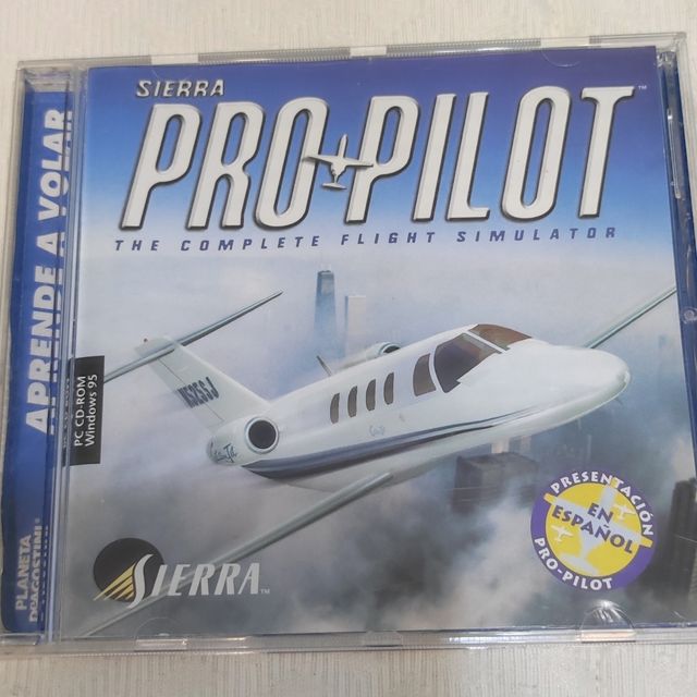 Simulador, Pro Pilot presentación de PC. de segunda mano por 5 EUR en ...