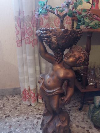 Angelo di ottone antico 