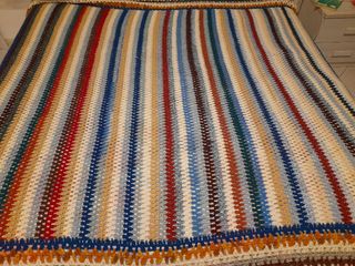 coperta lana fatta a mano