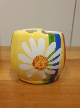 Porta spazzolino da denti dentifricio in ceramica 