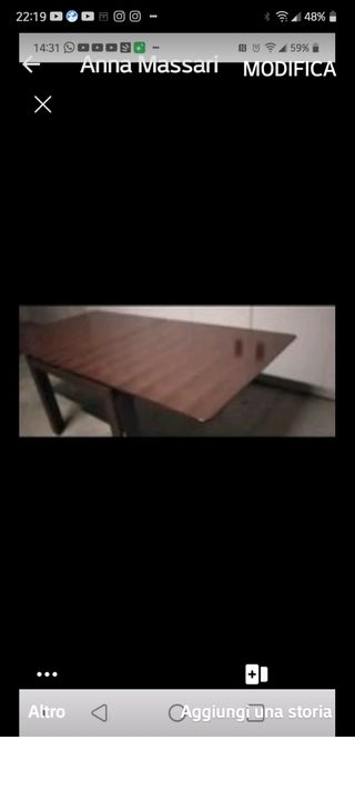 tavolo rettangolare 