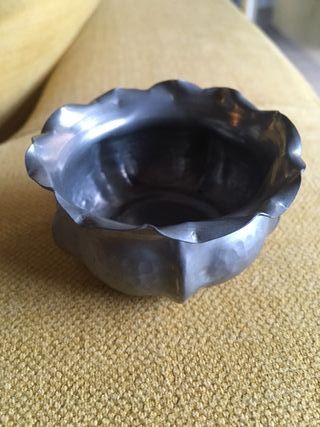 Portacenere in peltro