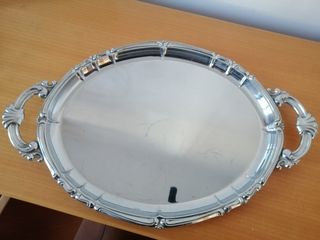 vassoio in peltro 