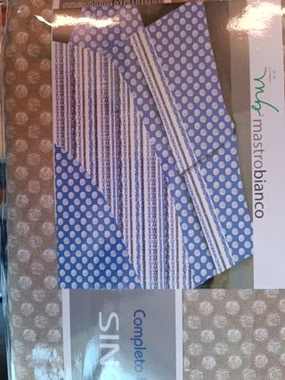 completo lenzuola lettino 