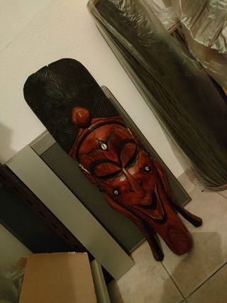 maschera in legno