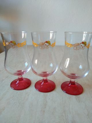 Set 3 bicchieri birra Thun