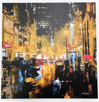 Quadro Batman in edizione limitata di Moramarco