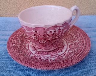 Tazzina e piattino inglesi