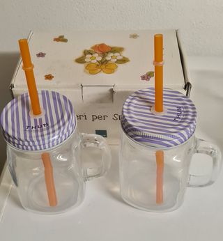Set 2 bicchieri per smoothie Thun