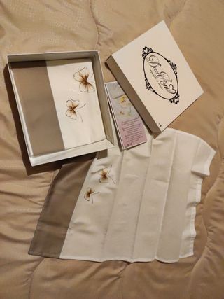 asciugamani dipinte a mano 