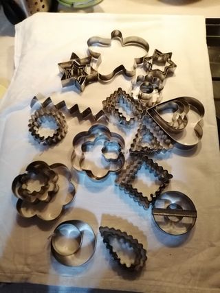 stampi per biscotti in acciaio 