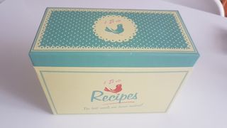 Porta ricette artigianale stile vintage