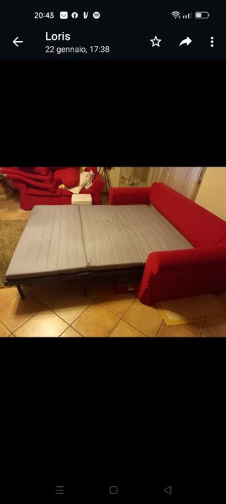 divano letto 3 posti