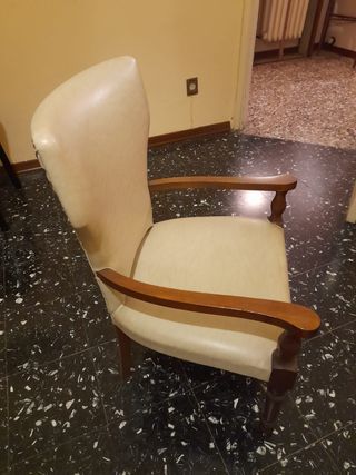 Set 2 Poltroncine in eco-pelle