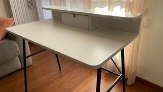 Scrivania Bianca con Cassettino tipo Pascal