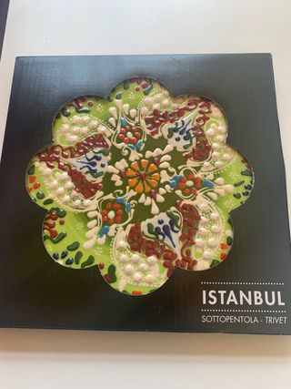 Sottopentola in ceramica della Turchia 