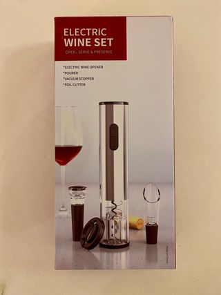 Apri bottiglie elettrico Electric wine set