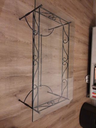 Tavolino in ferro battuto 