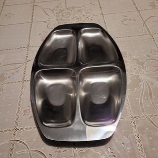 Antipastiera in acciaio inox 18/10 brand Alessi 