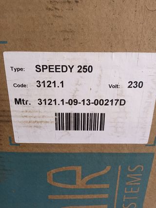 speedy 250 Air System