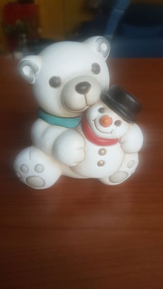 Orsetto con pupazzo di neve Thun