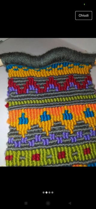 Arazzo macramè cavandoli 