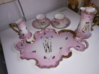 servizio da the porcellana made in italy vintage