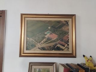 quadro con bellissima cornice  92 x 71