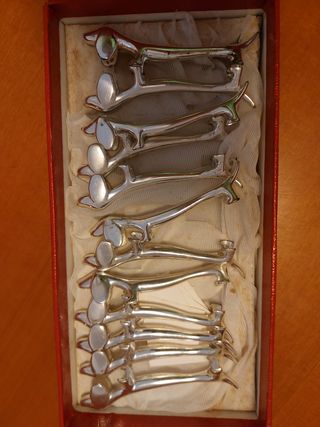12 Segnaposto vintage anni 70-80