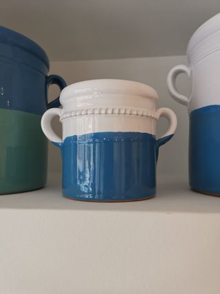 Capasa ceramica artigianale pugliese h. 12 d. 12