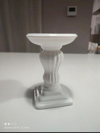 portacandela in porcellana 