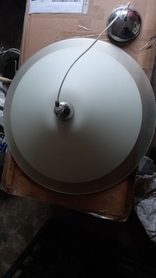 lampadario di vetro