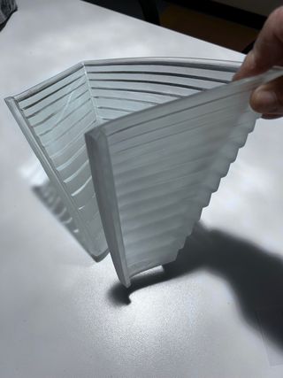 Applique di design vintage in vetro 