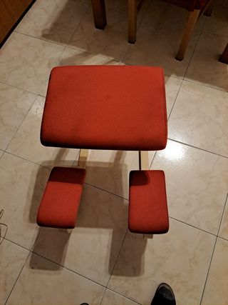 varier sedia anatomica rossa