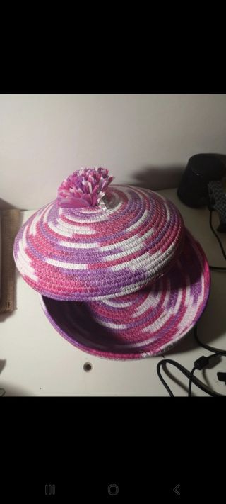 Cesto portagioie stile etnico