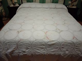 Copriletto matrimoniale in cotone