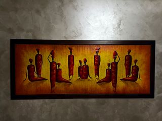 QUADRO ETNICO ARREDAMENTO CASA 