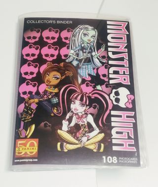 Álbum Postales COMPLETO de MONSTER HIGH (Panini) de segunda mano por 30 ...
