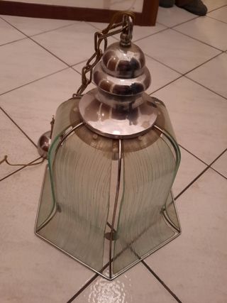 lampadario in vetro