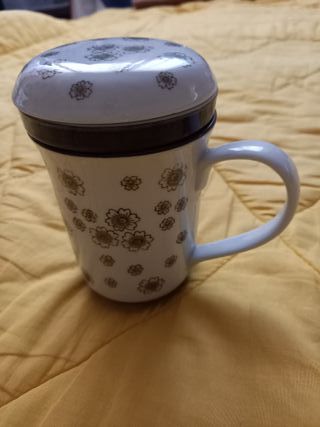 Tazza tisaniera composta da 3 pezzi