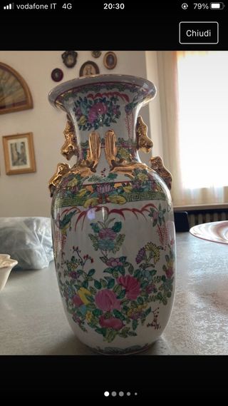 Vaso in ceramica vintage 